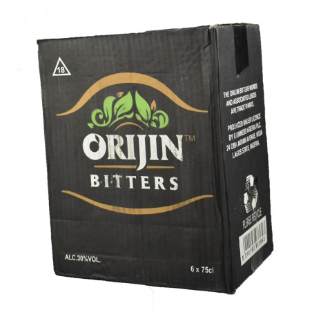 Orijin Bitters African Nigerian Herbal Spirit Drink 750ml